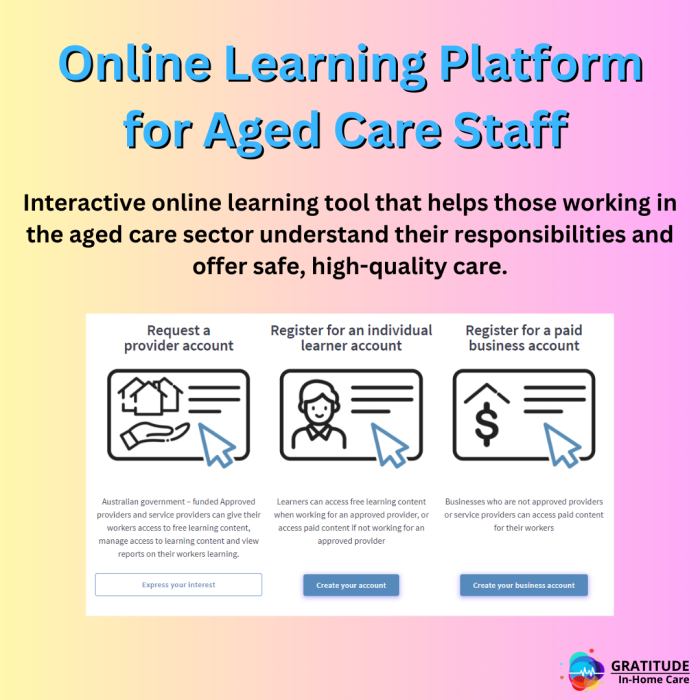 Online Learning Platform for Aged Care Staff – Alis online learning ...