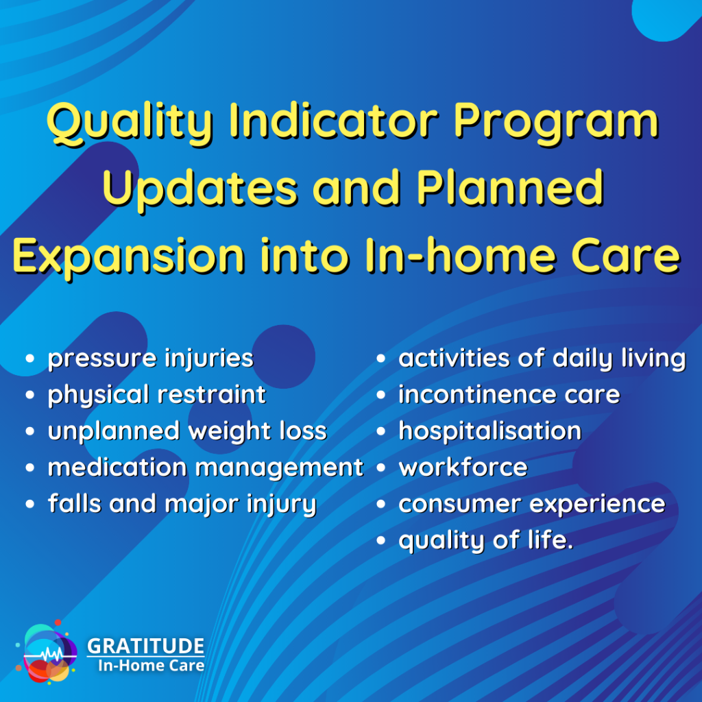 Quality Indicator Program Updates and Planned Expansion into In-home ...